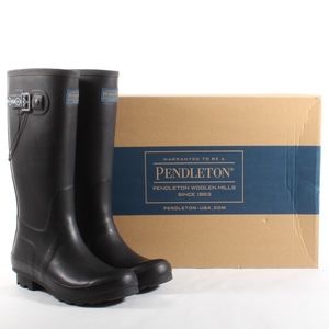 Pendleton | Shoes | Pendleton Womens Classic Rubber Rain Boots Blk New ...